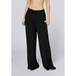 Chiemsee Damen Jogginghose, schwarz, Gr. XL, 100% Viskose, Hosen