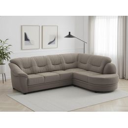 Sit & More Ecksofa SIT & MORE, B:267cm H:90cm T:206cmtaupe, Wohnzimmer, Sofas, "Savona", mit Federkern, optional mit Schlaffunktion
