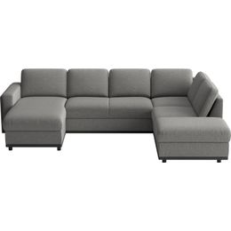 Sit & More Wohnlandschaft SIT & MORE, B:305cm H:85cm T:212cmanthrazit, 100% Polyester, Sofas, "Cordoba", wahlweise mit Schlaffunktion und Bettkasten oder