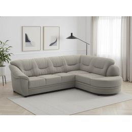 Sit & More Ecksofa SIT & MORE, B:267cm H:90cm T:206cmhellgrau, Wohnzimmer, Sofas, "Savona", mit Federkern, optional mit Schlaffunktion