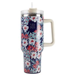 Yoko Design Thermobecher "Casablanca" in Blau/ Rot/ Wei&szlig; - 1200 ml - 28% | Damen-outdoor-ausruestung