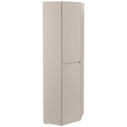 Xora Eckschrank, Kaschmir, Holzwerkstoff, 5 F&auml;cher, 60x210x60 cm, Schlafzimmer, Kleiderschr&auml;nke, Eckschr&auml;nke