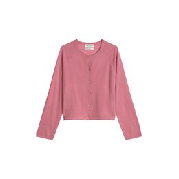 Marc O'Polo MARC O'POLO Damen Cardigan "aus weicher Merinowolle"berry rose, Gr. M, unifarben, Obermaterial: 97% Schurwolle, 3% Polyamid, Strickjacken