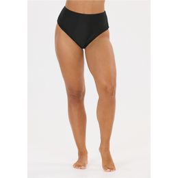 NOU Damen Bikini-Hose "Estela"schwarz, meliert, Gr. 40, unifarben, 80% Polyamid, 20% Elasthan, Badehosen, UV-Schutz