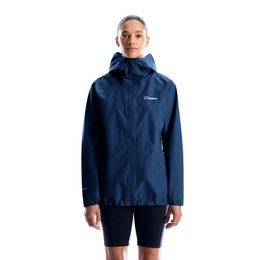 Berghaus Damen Funktionsjacke "W DELUGE PRO 3.0 JKT"hale navy, Gr. XXL, Obermaterial: 100% Polyester, Jacken, mit zwei Rei&szlig;verschlusstaschen,