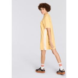 Damen Shirtkleid "W 3S T DRE"semi ice tangerine, wei&szlig;, Gr. M, adidas Sportswear, Obermaterial: 93% Baumwolle, 7% Elasthan, Kleider