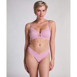 Hunkem&ouml;ller HUNKEM&Ouml;LLER Damen Hipster "Lola Brazilian", Gr. Lrosa, 76% Polyamid, 24% Elasthan, Unterhosen