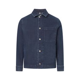 JOOP! JOOP JEANS Herren Jeansjacke "Jazy"navy, Gr. M, clean, unifarben, Denim/Jeans, Obermaterial: 98% Baumwolle, 2% Elasthan, Jacken, mit aufgesetzter