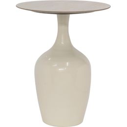 Beistelltisch, B:40cm H:51cmcremewei&szlig;, Mirrors and More, Wohnzimmer, Tische, "ALTAN"