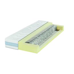 BRECKLE LEDERCOLLECTION Tonnentaschenfederkern-Matratze ALLMEDTFK1000