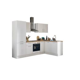 K&uuml;chenblock mit E-Ger&auml;ten CORNWALL (Ecke-K&uuml;hlschrank) I