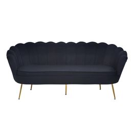 Salesfever Muschelsofa 3-Sitzer BANDUNG