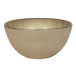 Glassch&uuml;ssel gold LUXURY
