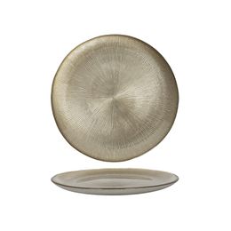 Glasteller gold LUXURY