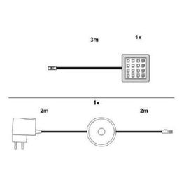 TRENDTEAM LED Unterbauspot SYNNAX 1100-741-00