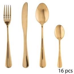 Besteck 16tlg. GOLD