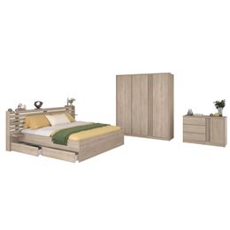 Parisot Schlafzimmer 3-teilig MIAMI 22