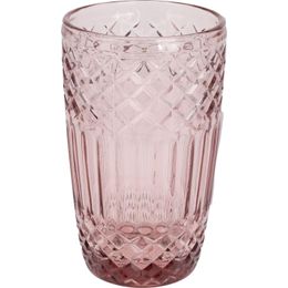 Koopmann Trinkglas rosa EH