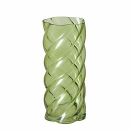 Boltze Glasvase Geflecht HOME