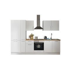 K&uuml;chenblock mit E-Ger&auml;ten CORNWALL (Zeile-K&uuml;hlschrank-Apotheker) I