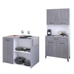 Parisot K&uuml;chenbuffet-Set MEMPHIS 3