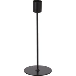 Koopmann Kerzenhalter 20,5cm SCHWARZ