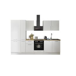 K&uuml;chenblock mit E-Ger&auml;ten CORNWALL (Zeile-K&uuml;hlschrank-Apotheker) II