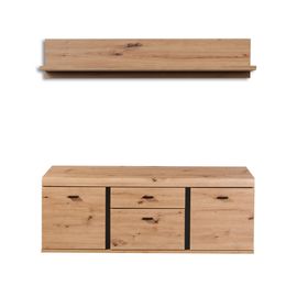 Lowboard mit Wandboard KRETA