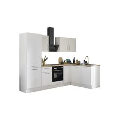 K&uuml;chenblock mit E-Ger&auml;ten CORNWALL (Ecke-K&uuml;hlschrank) II