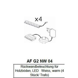 IMV R&uuml;ckwandbeleuchtungen 4er-Set RAVENNA AF G2 NW 04