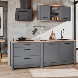 Inter Link K&uuml;chenblock ohne E-Ger&auml;te 3 ROTTERDAM