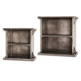 HAKU Wandregale im 2er-Set CARRIER