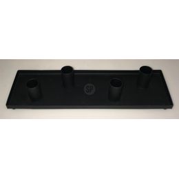 Koopmann Kerzenhalter 30,5cm SCHWARZ