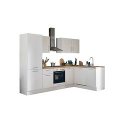 K&uuml;chenblock mit E-Ger&auml;ten CORNWALL (Ecke-Geschirrsp&uuml;ler-K&uuml;hlschrank) I