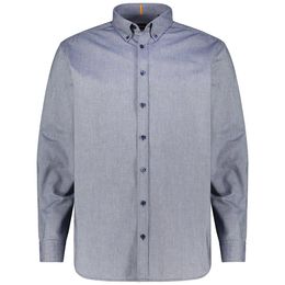 Herren Gro&szlig;e Gr&ouml;&szlig;en | BOSS Freizeithemd aus Baumwolle Farbe dunkelblau Gr&ouml;&szlig;e: 5XL