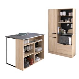 Parisot Buffet mit Theke PORTLAND 2