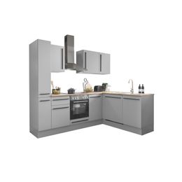 K&uuml;chenblock mit E-Ger&auml;ten MANCHESTER (Ecke-K&uuml;hlschrank) I