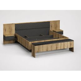 Bettanlage mit Sitzbank ESTEBAN