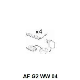 IMV R&uuml;ckwandbeleuchtungen 4er-Set CATANIA CHAMBORD AF G2 WW 04
