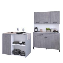 Parisot K&uuml;chenbuffet-Set MEMPHIS 4