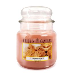 Duftkerze im Bonbonglas Sandalwood PRICES