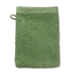 Kela Waschhandschuh moosgr&uuml;n LADESSA