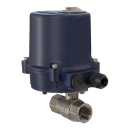 Riegler 2-Wege-Messingkuha, elektr. Stellantr., 230 V AC, 50 Hz, Rp 1 1/2 (350.1814R)