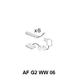 IMV R&uuml;ckwandbeleuchtungen 6er-Set CATANIA CHAMBORD AF G2 WW 06