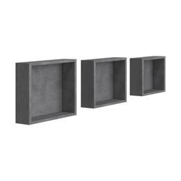 format Wandregale 3er-Set KALISI