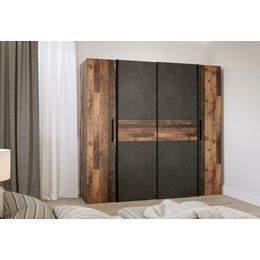 FORTE Dreh-/Schwebet&uuml;renschrank KALIXTUS