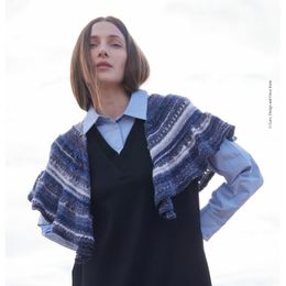 Anleitung 197/6, Tuch aus Merino Seta Tones von Katia