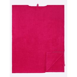 w&auml;schepur w&auml;schepur Bade-Poncho, pink, Gr&ouml;&szlig;e S/M