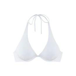 B&uuml;gel-Bikini-Top, Wei&szlig;, Gr. 42C, Copenhagen Studios, Damen, B&uuml;gel-Bikinis, Material: Polyamid, Elasthan