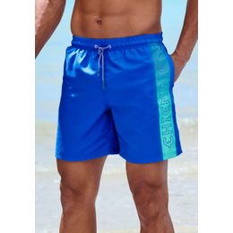 Chiemsee Damen Badehose, Blau, Gr. M (50), Herrenmode, Material: Polyester (Reborn )